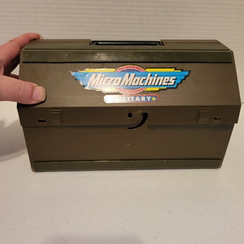 1988 Vtg Micro Machines Military Tool Box Playset | eBay