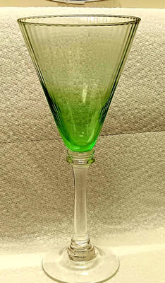 Vintage Eastern Design Water Goblet | eBay