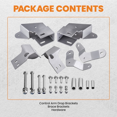 1 Set Control Arm Drop Bracket Kit Fit For Jeep Cherokee XJ 1984-2001 ...