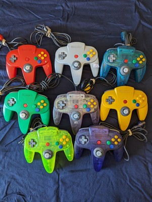 N64A - Nintendo 64 Controllers N64 Official OEM NUS-005 & ACCESSORIES ...