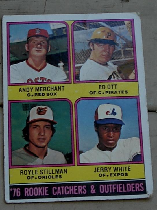 1976 Rookie Catchers & Outfielders, 1976 Topps Baseball Card, GOOD ...
