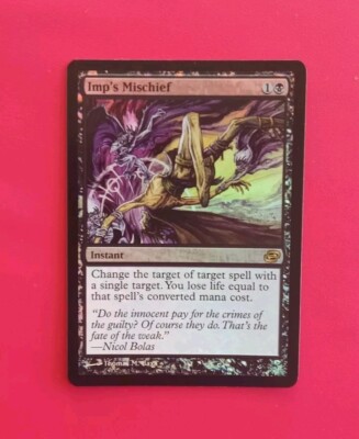 Planar Chaos FOIL Imp's Mischief NM-MINT Unplayed Uncirculated MTG ...