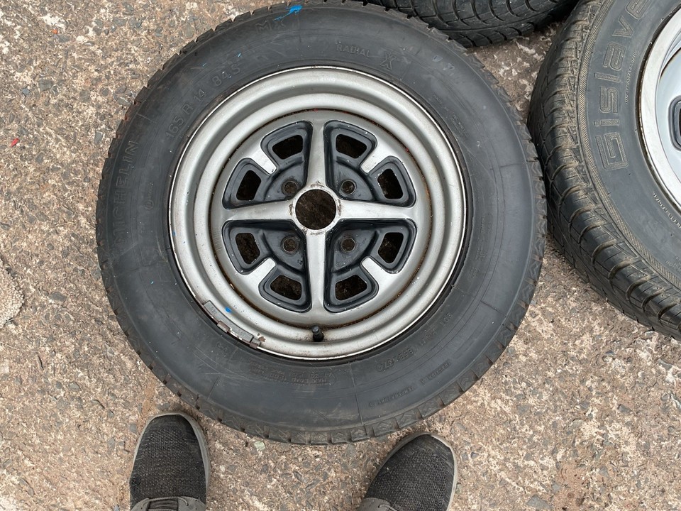 MGB GT Rostyle Wheels | eBay UK