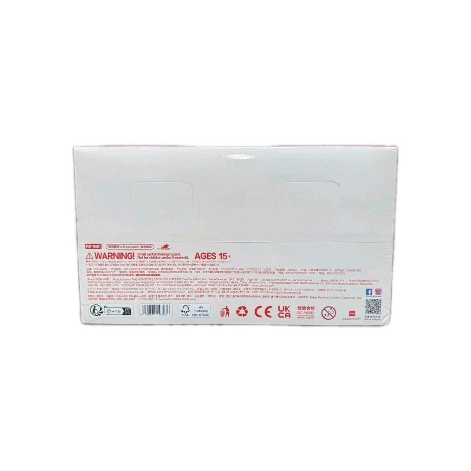 Authentic Pop Mart Labubu The Monsters Coca Cola Series Vinyl Sealed ...