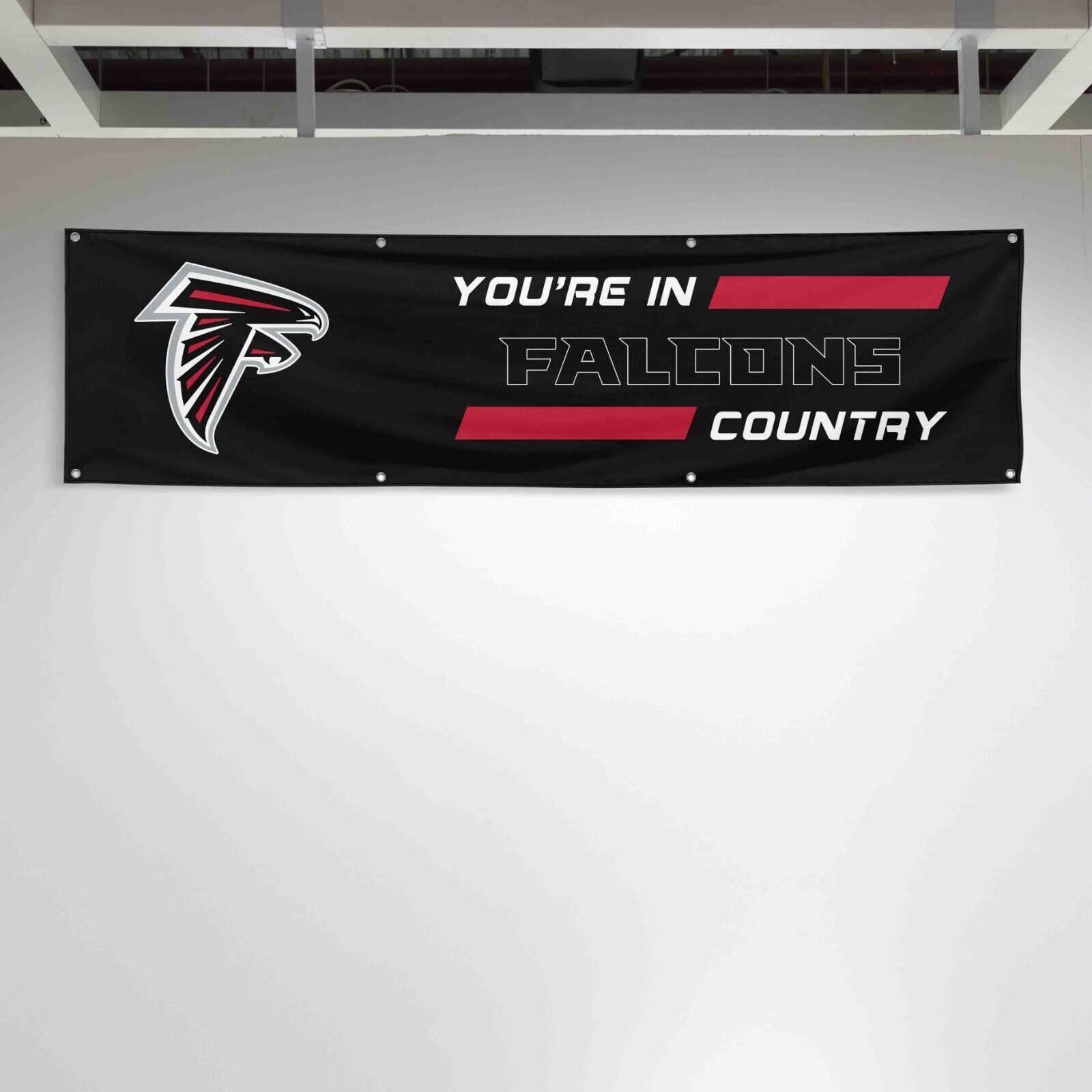 For Atlanta Falcons Football Fans 2x8 ft Flag You Are In Country Gift ...