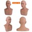 IMI Realistic Silicone Full Head Face Mask Party Prop Cosplay Male Hood ...