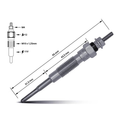 Spark Plug VAHKT.PT103 19850-54030, 19850-54031 | eBay