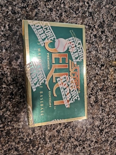 1993 SCORE SELECT BASEBALL CARDS UNOPENED SEALED WAX PACK BOX W/ CELLO ...
