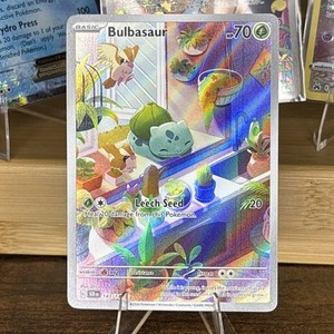 Bulbasaur 2024 Scarlet & Violet: Stellar Crown #143/142 Illustration Rare Price Guide - Sports ...
