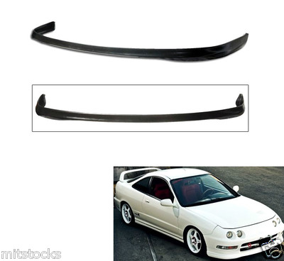 2 FOR 94-97 ACURA INTEGRA 2 4 DR TYPE R PU BLACK ADD-ON FRONT BUMPER ...