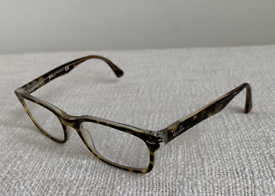Ray-Ban Eyeglass Frames RB5286 Polished Havana Tortoise/Clear Unisex 51 ...