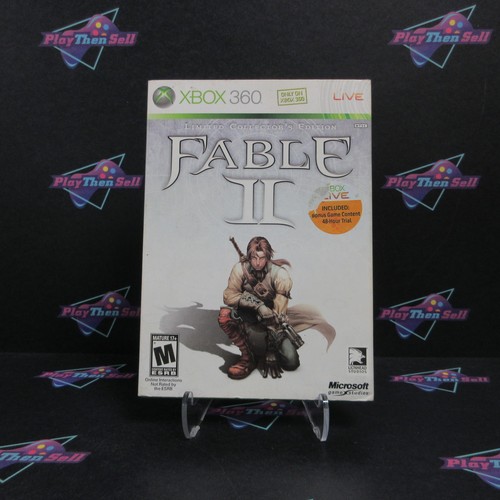 Refurbished Fable 2 II Limited Collectors Xbox 360 + Sleeve/Bonus Disc ...