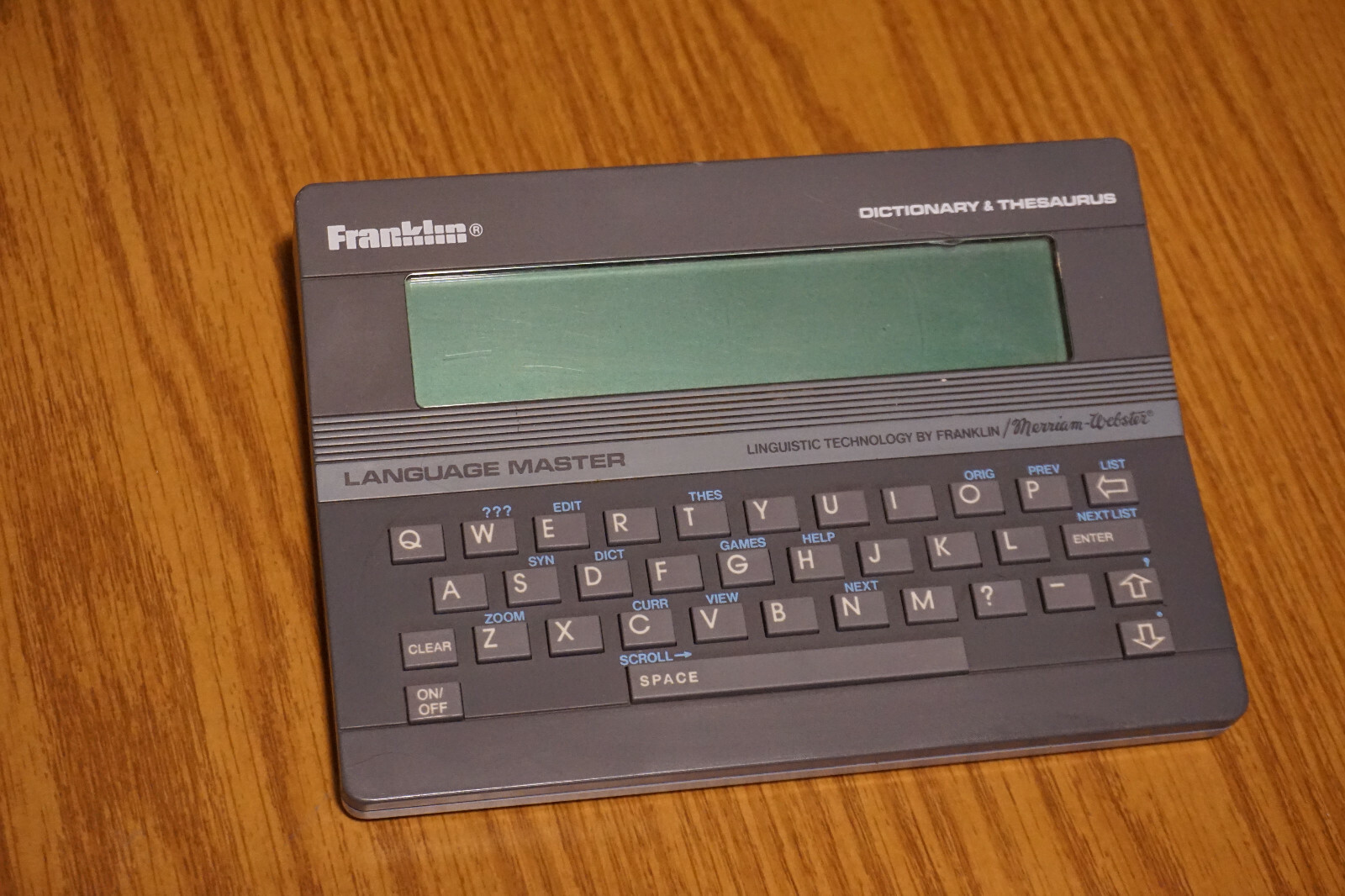 Franklin Language Master LM-2000B With Spellblaster II | eBay