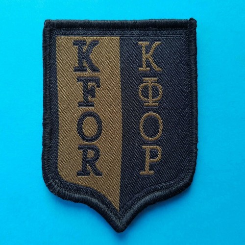 NATO KFOR Military Army Badge Patch GERMANY IRELAND ITALY FRANCE ...