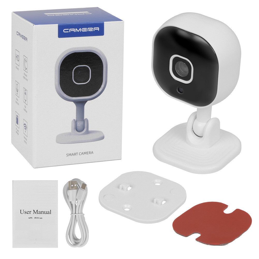 Mini Security Camera System Wireless Wifi Home Indoor Night Vision ...