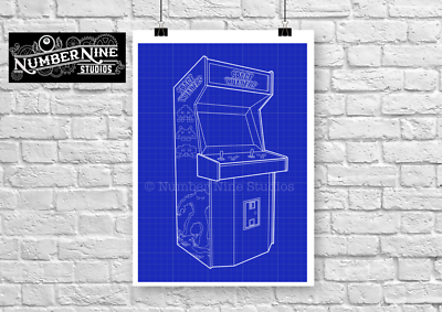 Arcade Machine Blueprints Arcade Cabinet DIY Guide – Free Plans