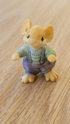 GANZ "Little Cheesers" Mouse Figurine 1991 Collectible Jeremy ...