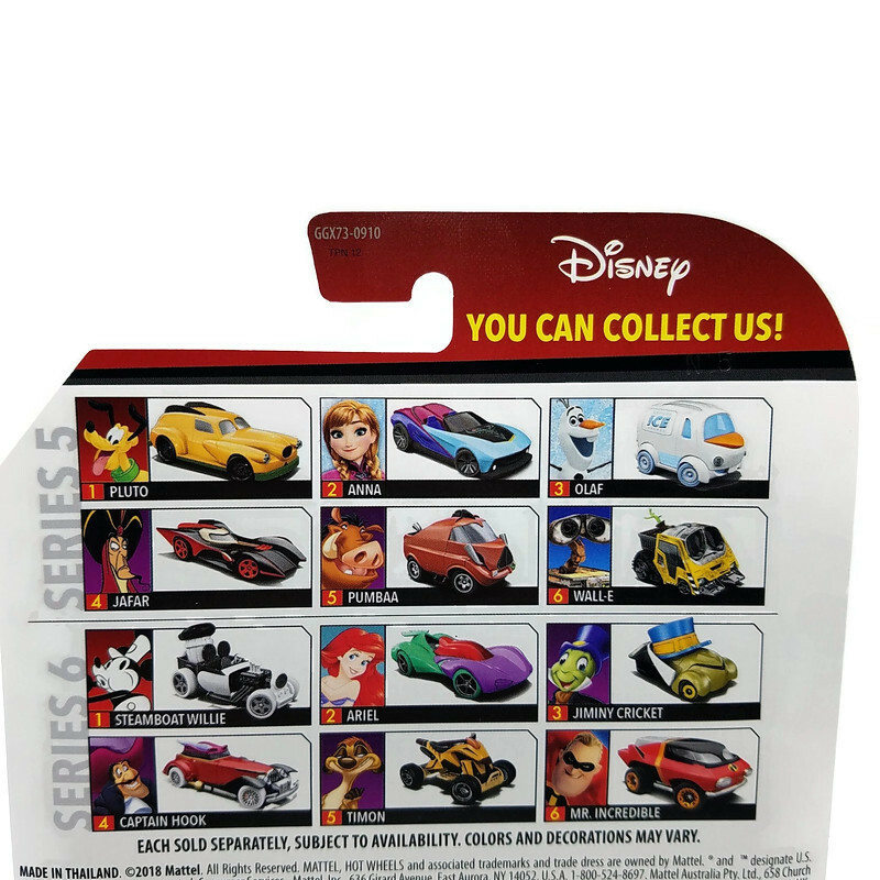 Hot Wheels Disney Character Cars Timon New Unopened Free Shipping | eBay