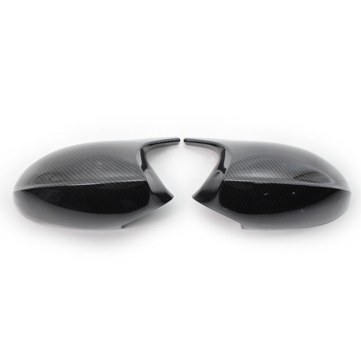 For BMW E90 3 Series 2006-08 M3 Style Rearview Side Mirror Cover Carbon ...