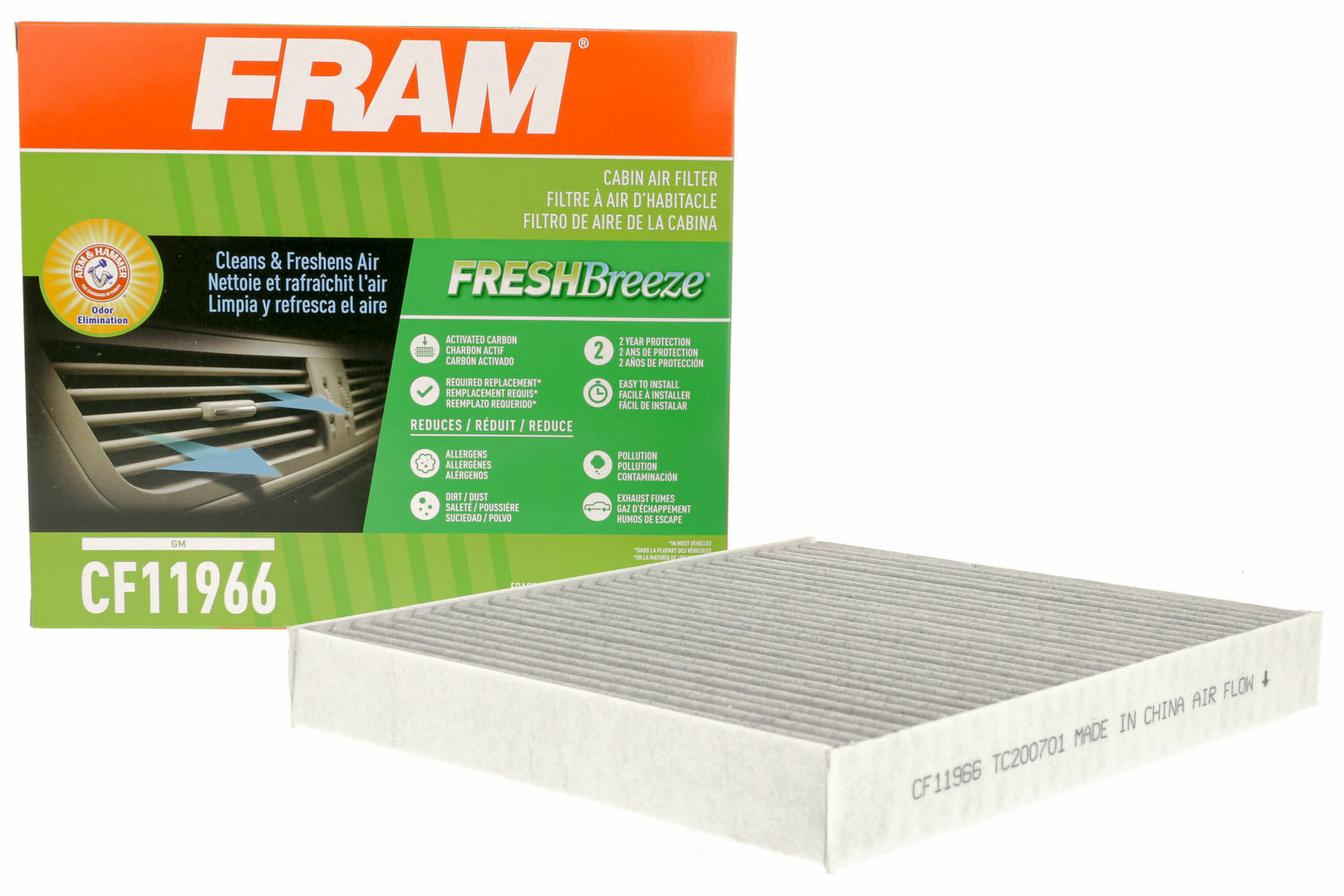Cabin Air Filter Fram CF11966 | eBay