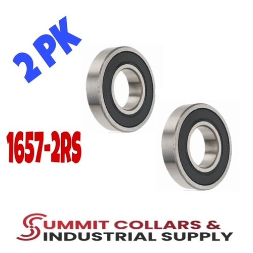 1657-2RS SEALED BEARING 1-1/4" BORE 1-1/4" X 2-9/16" X 11/16" 2PK | eBay