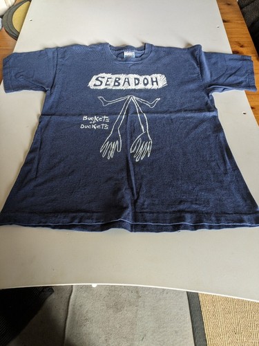 T-shirt vintage années 90 1996 Sebadoh Lou Barlow Dinosaur Jr taille L ...