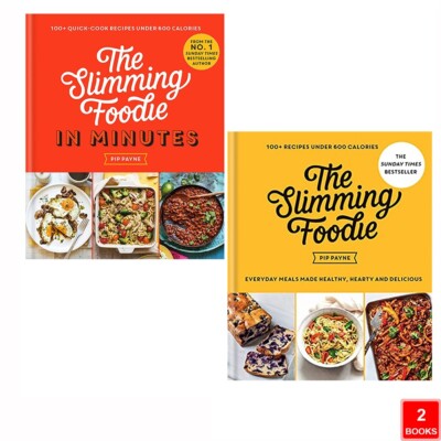 Pip Payne Collection 2 Books Set Slimming Foodie in Minutes Hardcover ...