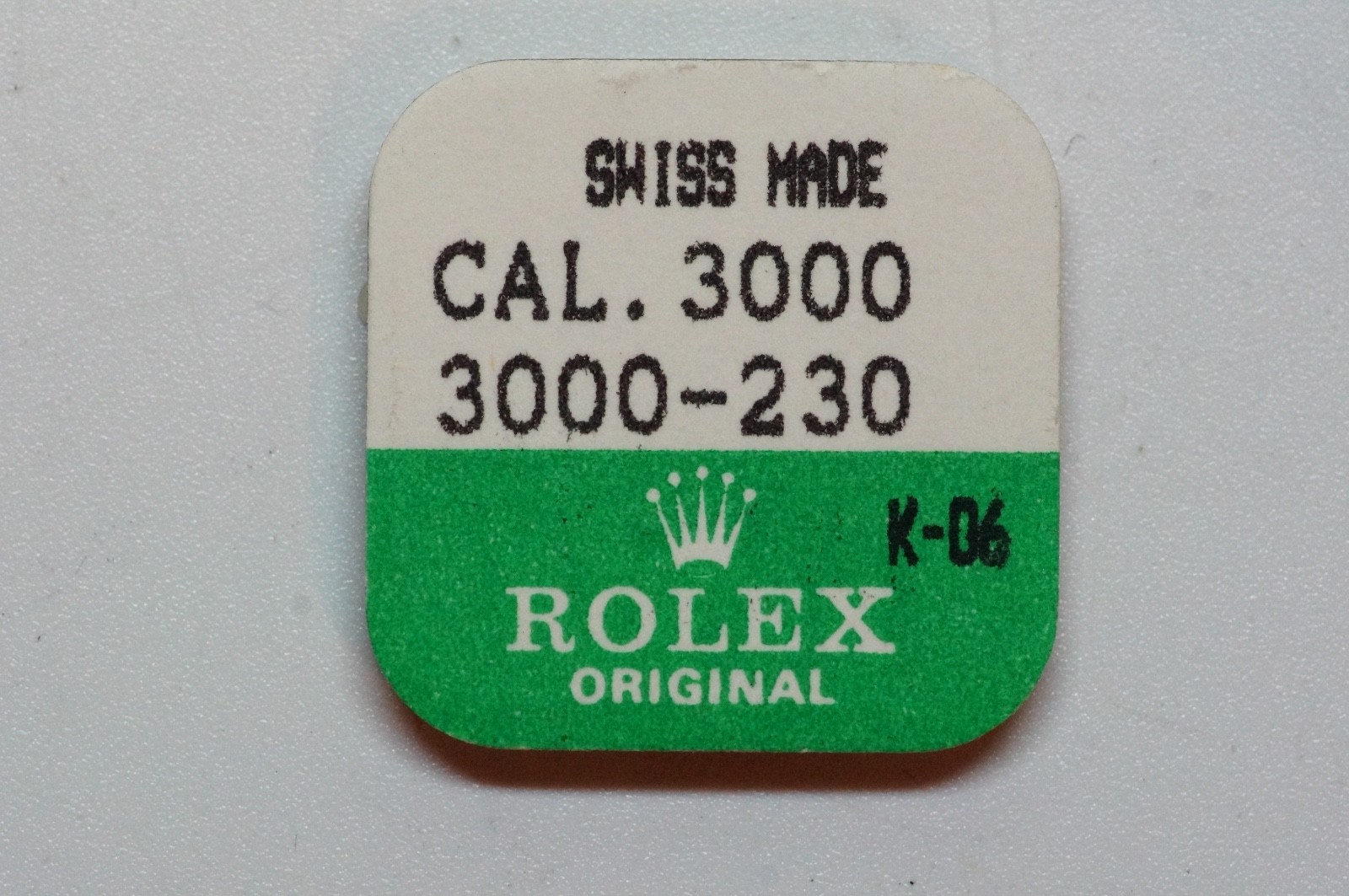 Rolex 3000 Genuine Movement Parts - Various - Sealed - New | eBay