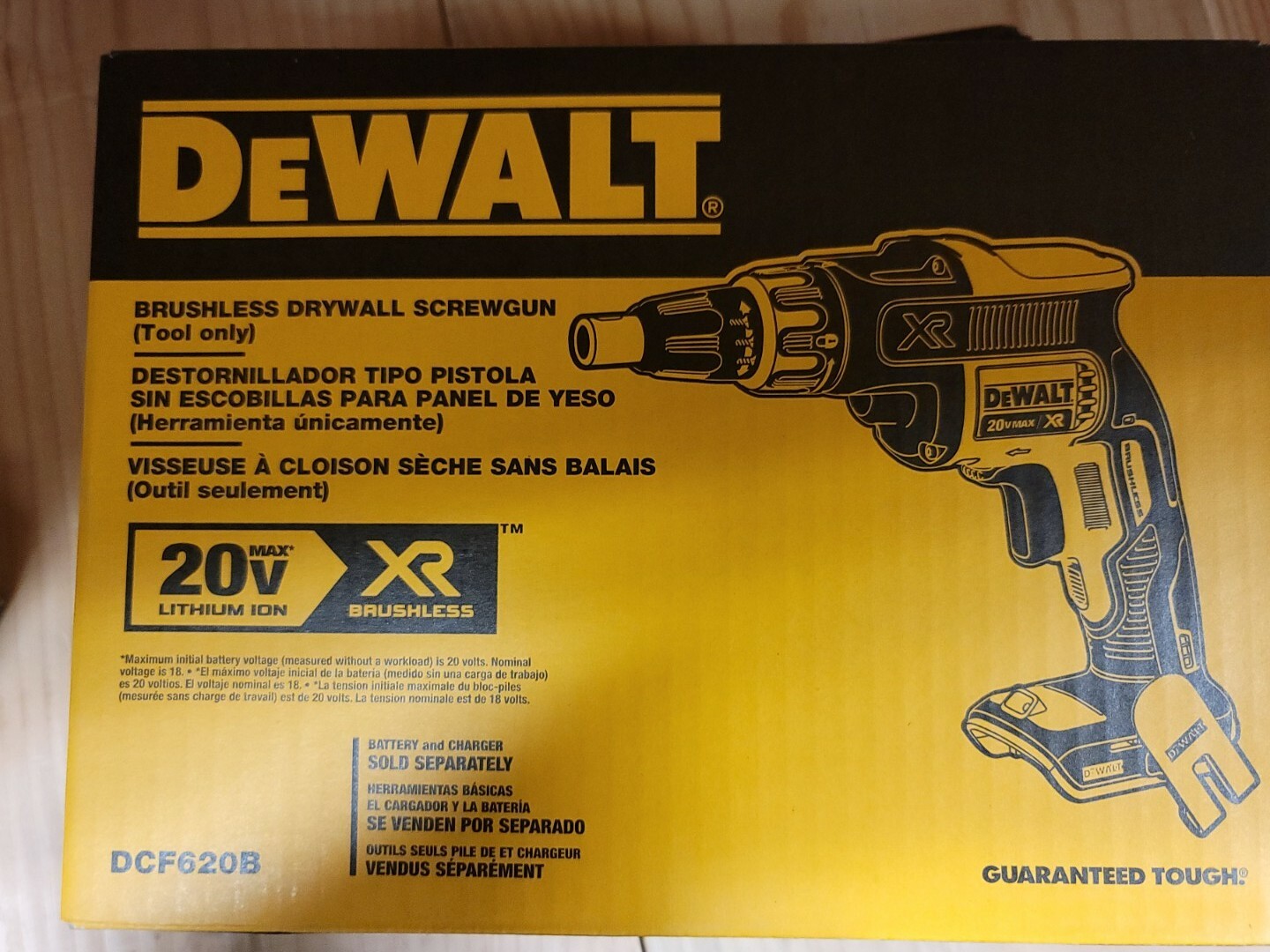 DEWALT DCF620B 20V MAX XR Brushless Drywall Screwgun Screwdriver NEW ...