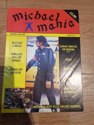 Michael Mania UK Magazine Spécial Michael Jackson 28 pages 1992 Issue N ...