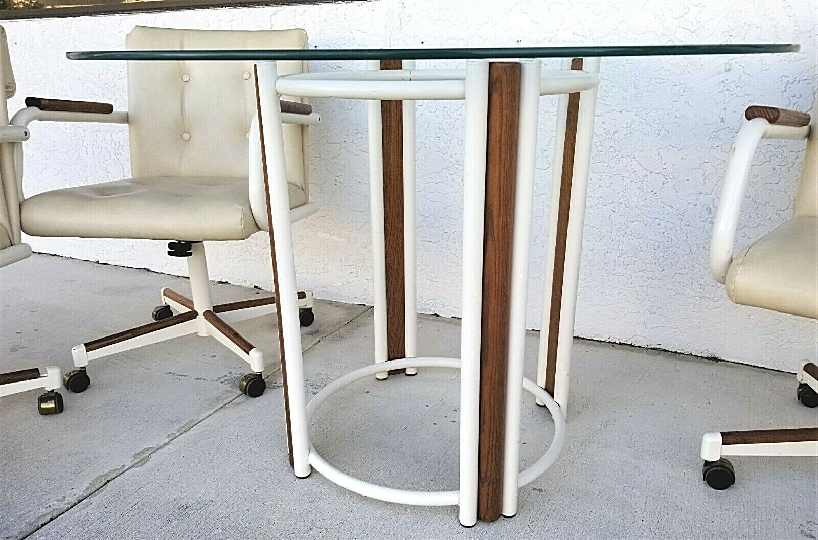 Vtg MCM DAYSTROM Dining Set Table + 4 Chairs | eBay