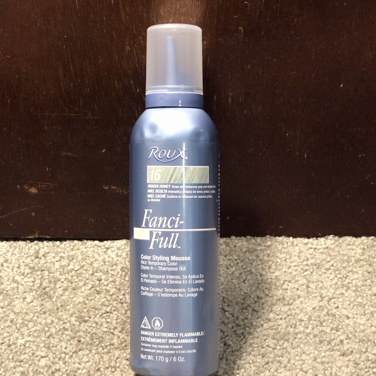 Roux Fanci-Full Instant Color Styling Mousse #16 Hidden Honey, 6oz | eBay