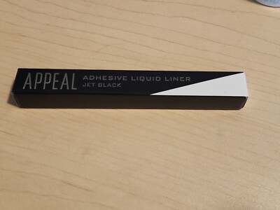 APPEAL Adhesive Liquid Liner JET BLACK for Faux Lashes Full Sz NEW ...