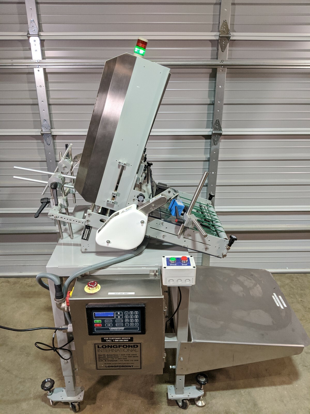 Longford B700W18-316FSM Portable Pharmaceutical Insert Friction Feeder ...