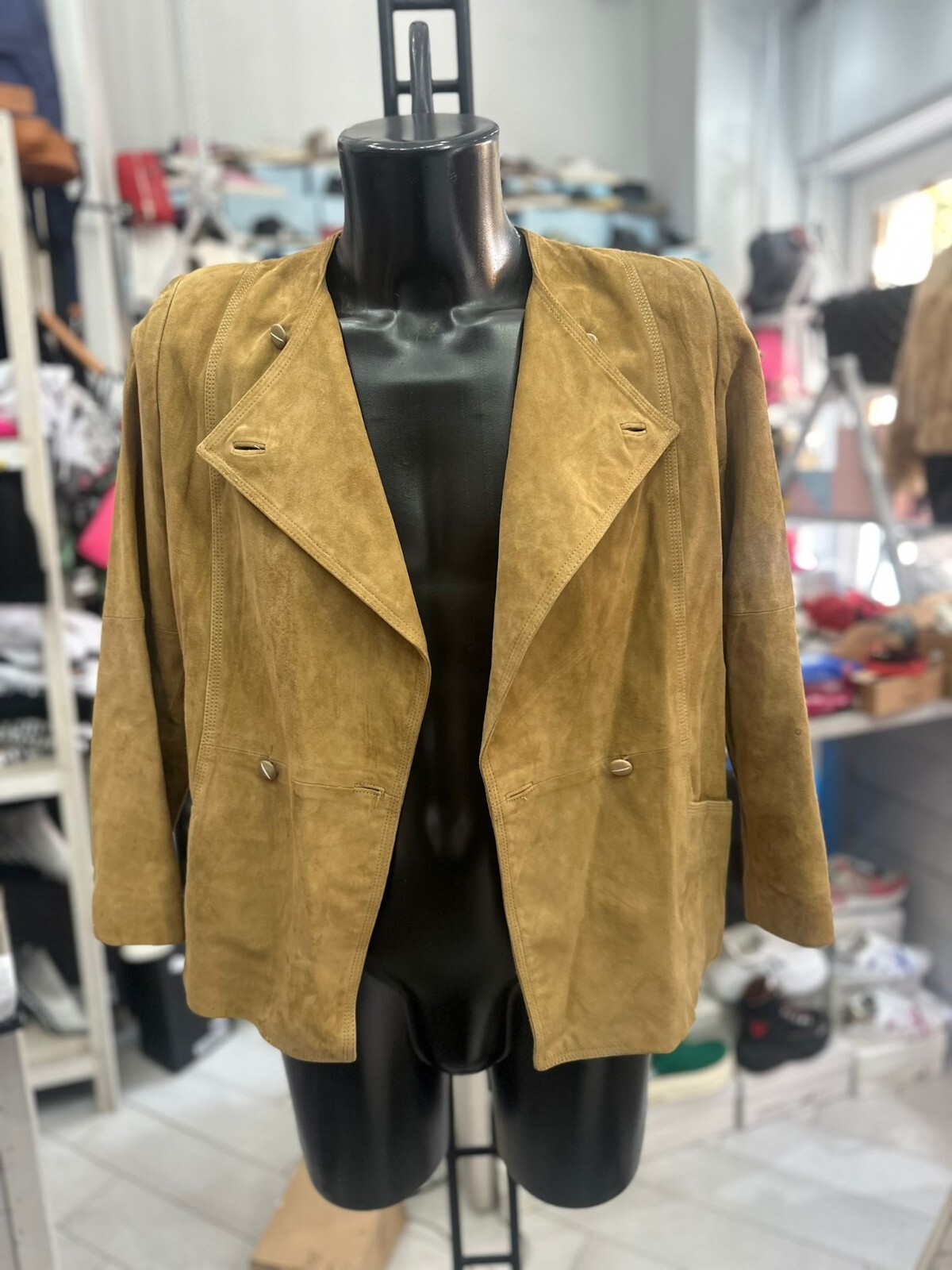 Peter's House Leather Jacket Used Women Woman Size 44… - Gem