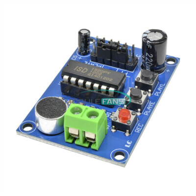 NEW ISD1820 Sound Recorder Voice Recording Module With Micophone ...