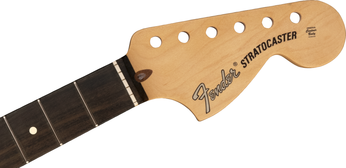 USA Fender Strat Neck American Performer Large 70's HeadStock Rosewood ...