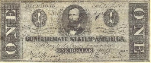 Confederate States Civil War Era Currency - Banknotes - Set C | eBay