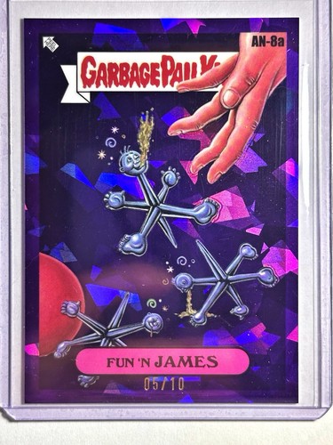 2024 Topps GPK Sapphire Garbage Pail Kids #AN-8a Fun n James PURPLE 5/ ...