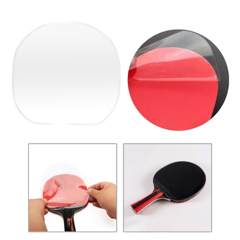 Table Tennis Rubber Rackets Astringent Adhesive Film Adhesive ...