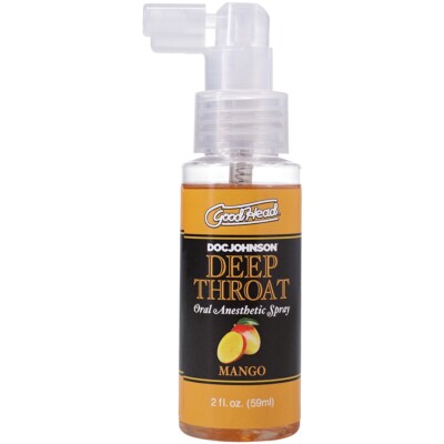 Doc Johnson Good Head Deep Throat Spray Anti Gag Mango | eBay UK