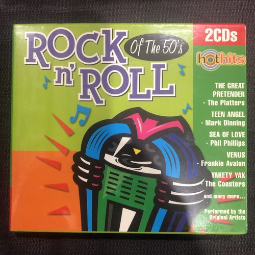 ROCK N' ROLL HITS OF THE 50's - 2 DISCS Platters/Mark Dinning/Coasters ...