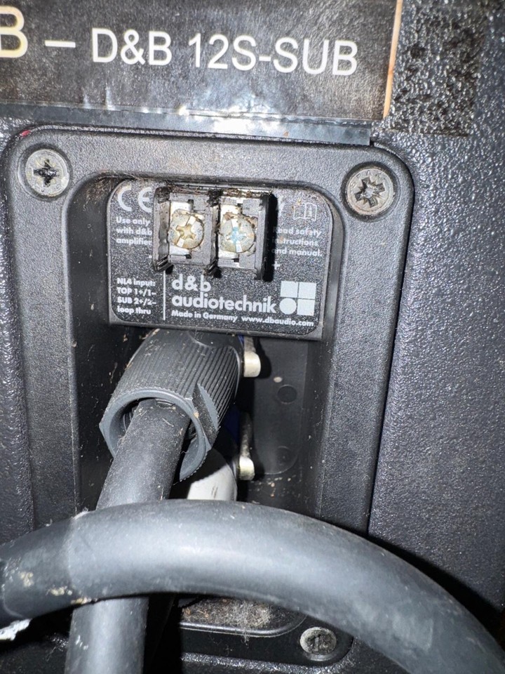 D&b Audiotechnik 12-sl SUB | eBay