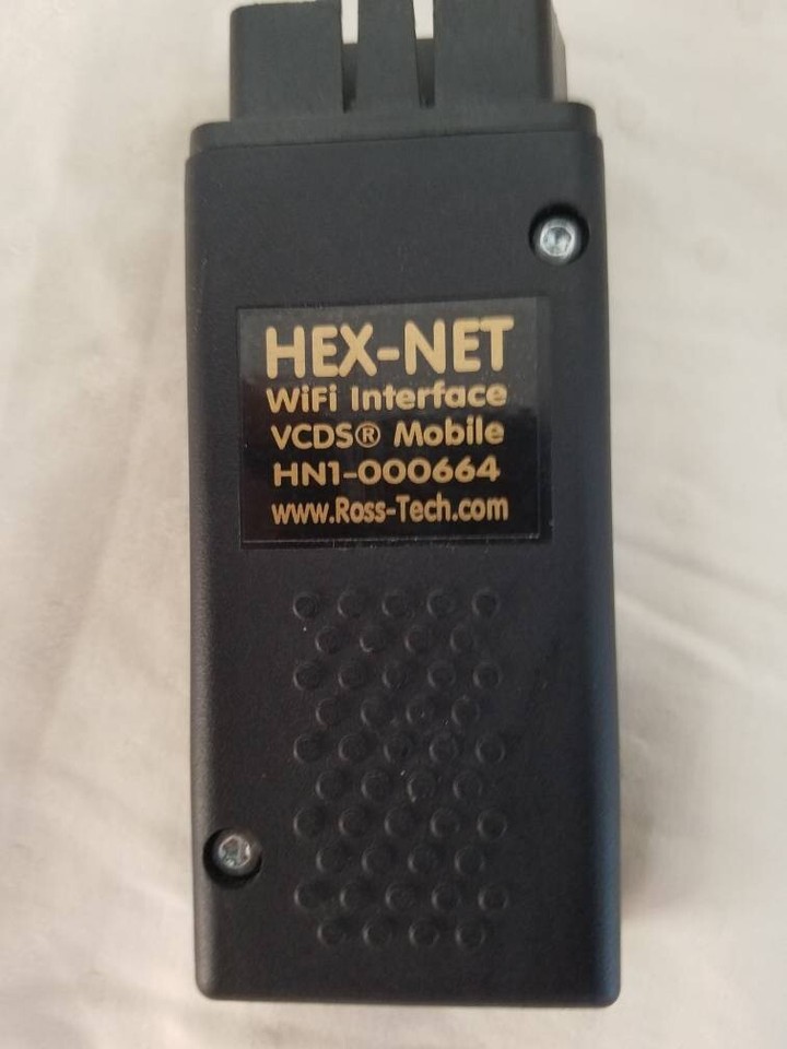 🔥 7-Day Rental, Ross-Tech Cable HEX-NET USB Scanner VCDS VW Audi ...