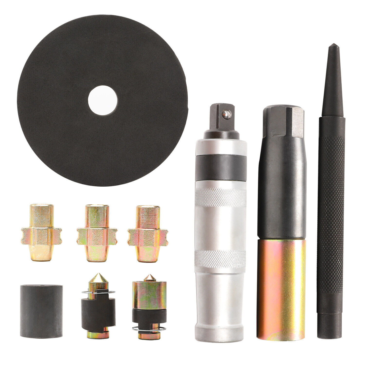 Universal Master Locking Wheel Nut Removal Tool Kit Remover With 10 ...