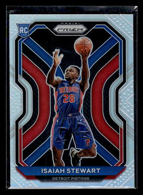 2020 Panini Prizm #254 Isaiah Stewart Silver Rookie Mint+ New | eBay