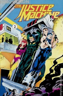 Justice Machine #2 VG 1990 Stock Image Low Grade | eBay