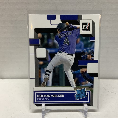 2022 Donruss Colton Welker RC Colorado Rockies #56 | eBay