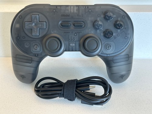 8Bitdo SN30 Pro 2 Bluetooth Wireless Gamepad in Smoke Clear | eBay