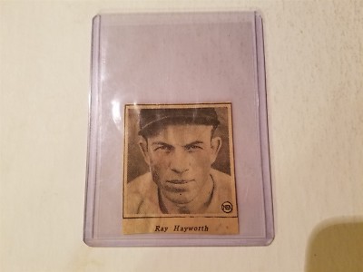 Ray Hayworth 1935 NFA Player Panel VERY RARE! | eBay